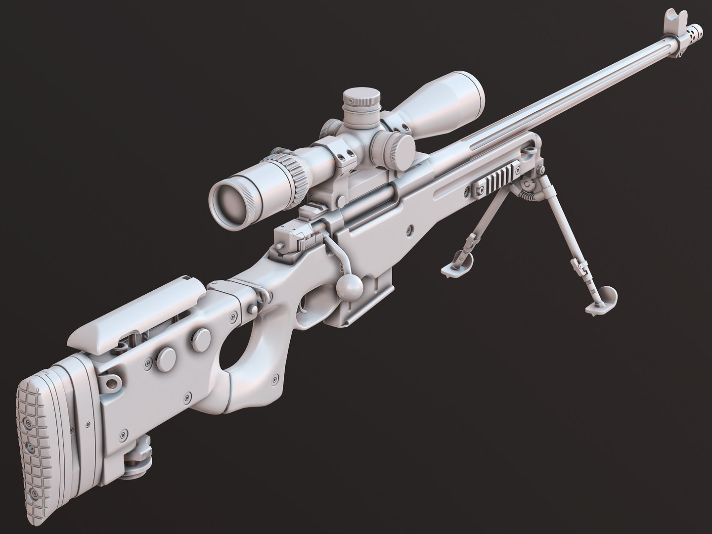3D AWP Model - TurboSquid 2023188