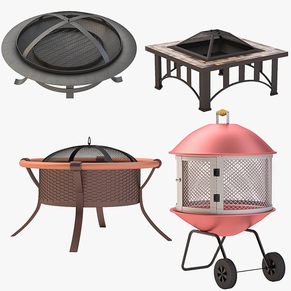 3D fire pit model model - TurboSquid 2085099