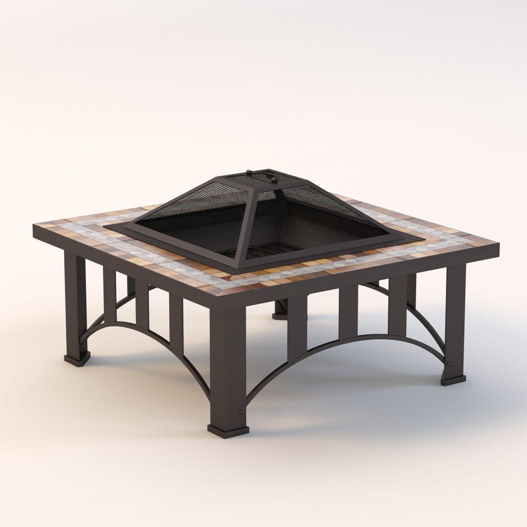 Fire-pit 3d Max