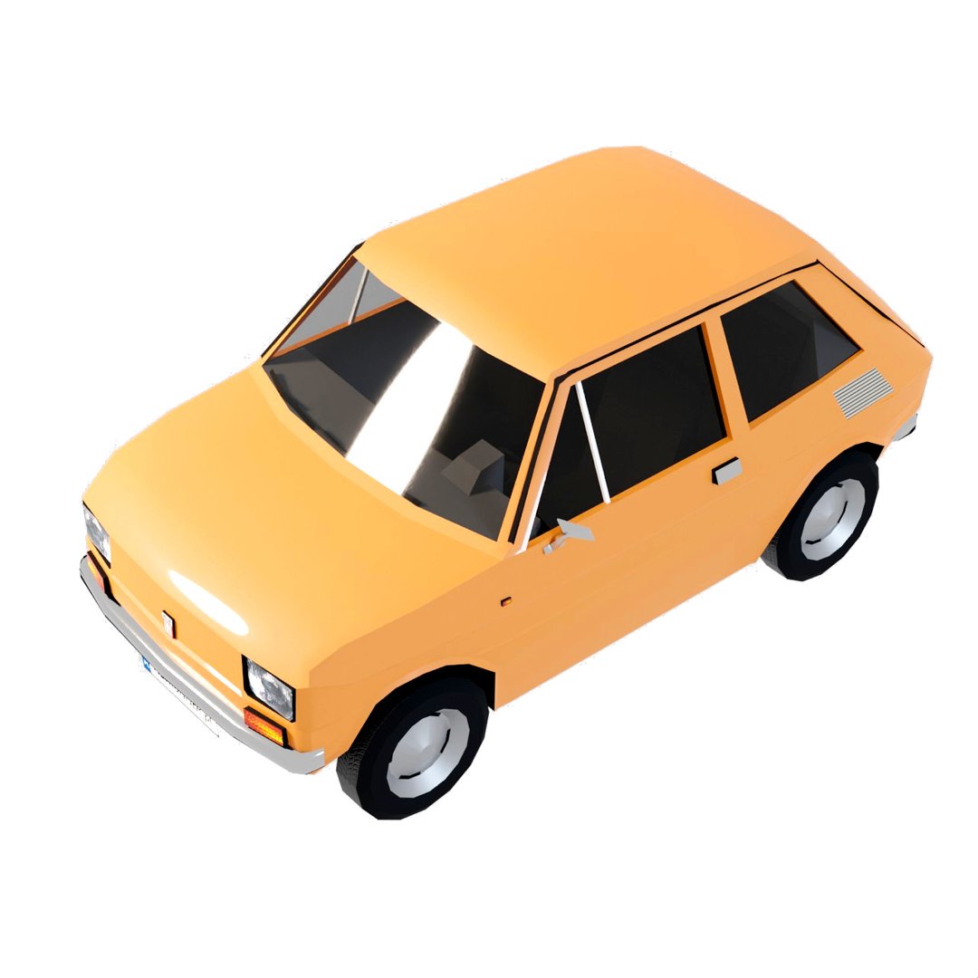 3D Fiat 126p Maluch - TurboSquid 1905426