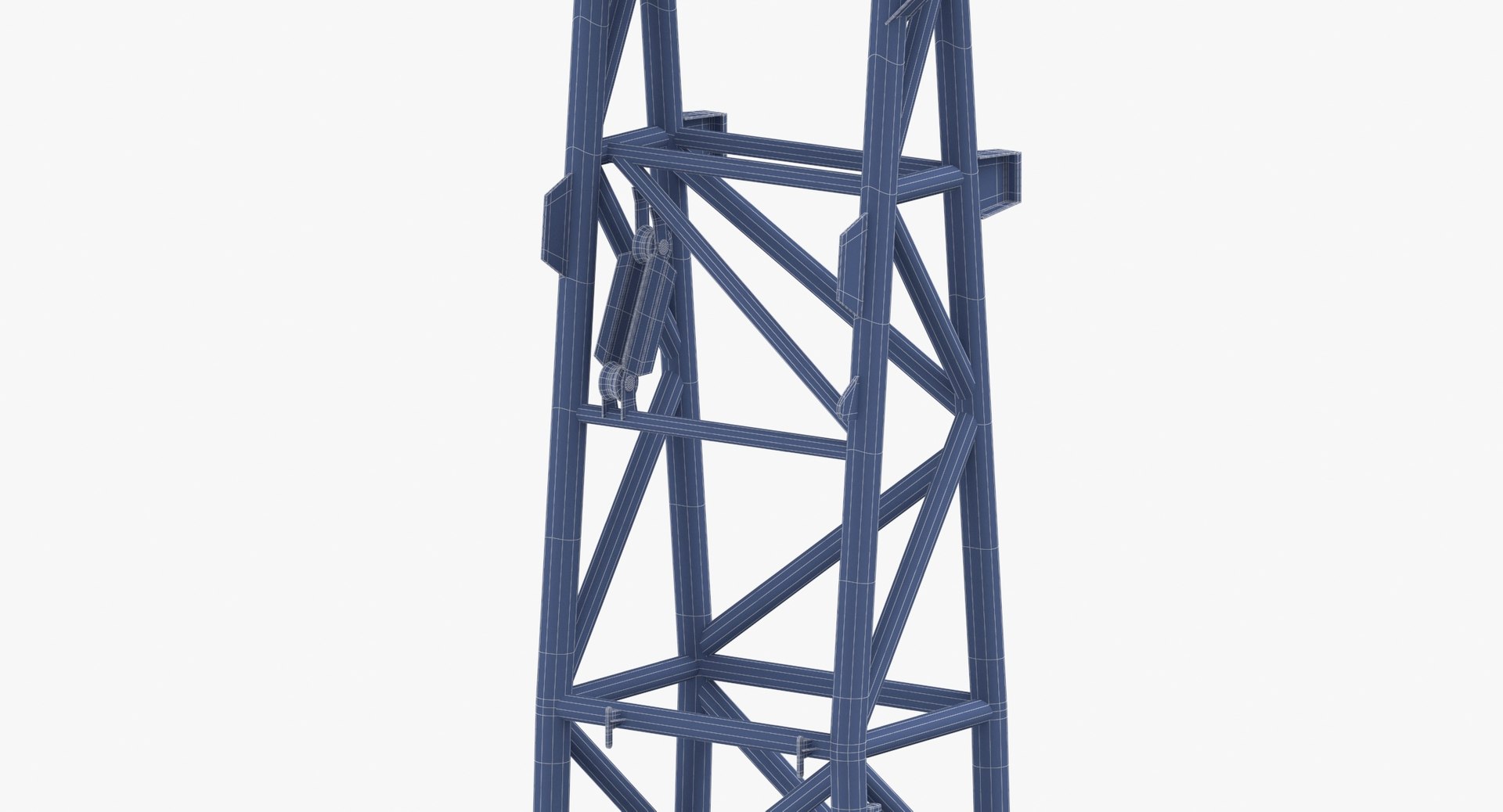 3D Crane Wa Frame 1 Model - TurboSquid 1710541