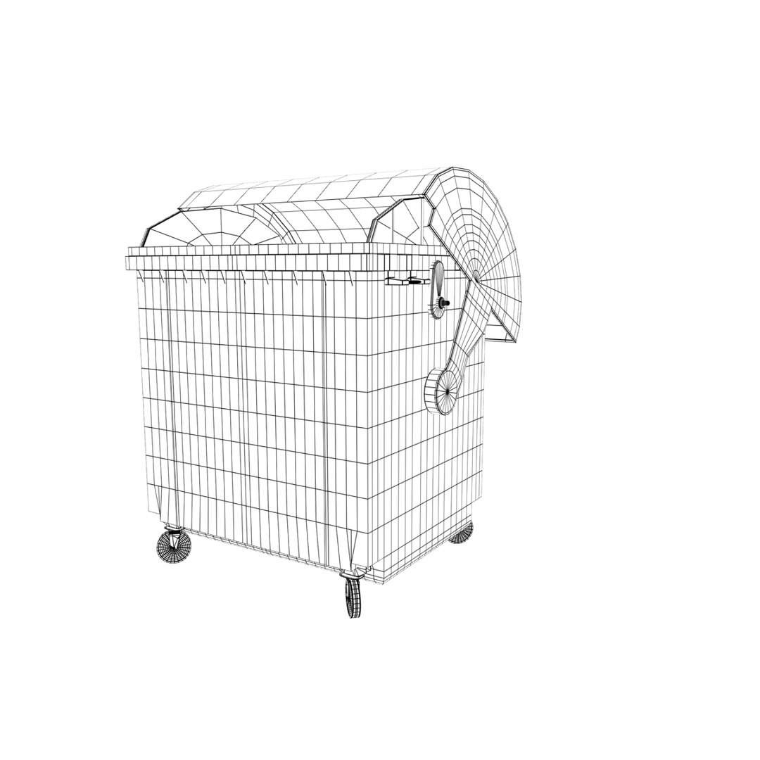 Dumpster 3D Model - TurboSquid 1558339