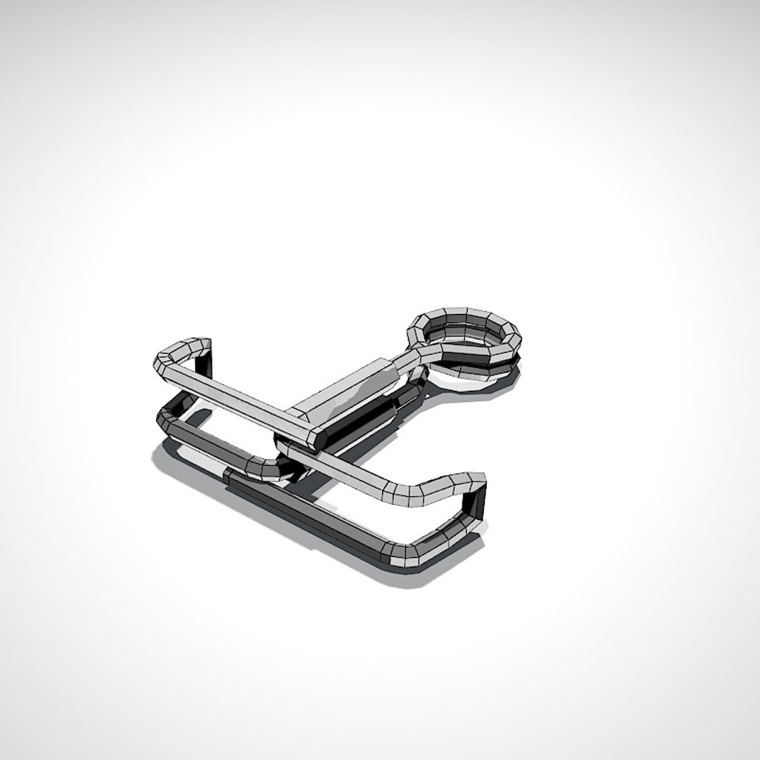 Pinch Clamp 3d Model