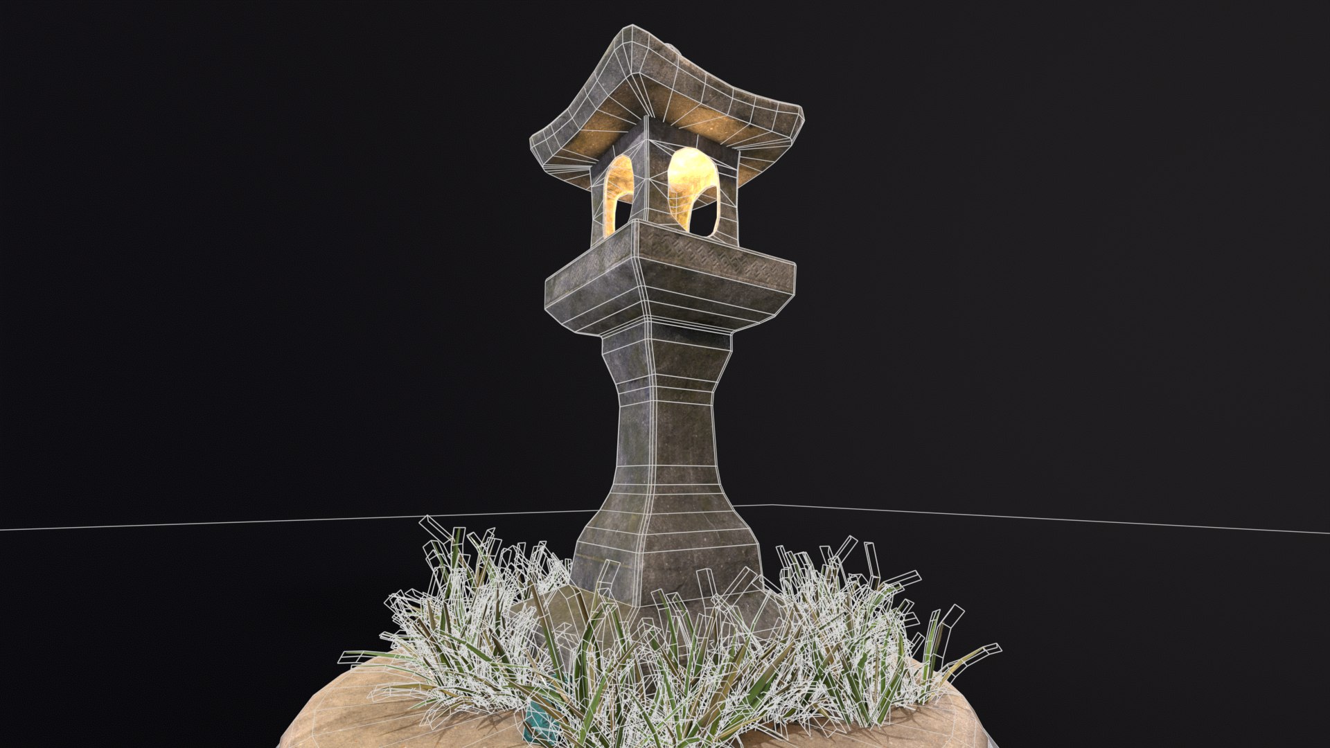 Japanese Lantern 3D Model - TurboSquid 2207269