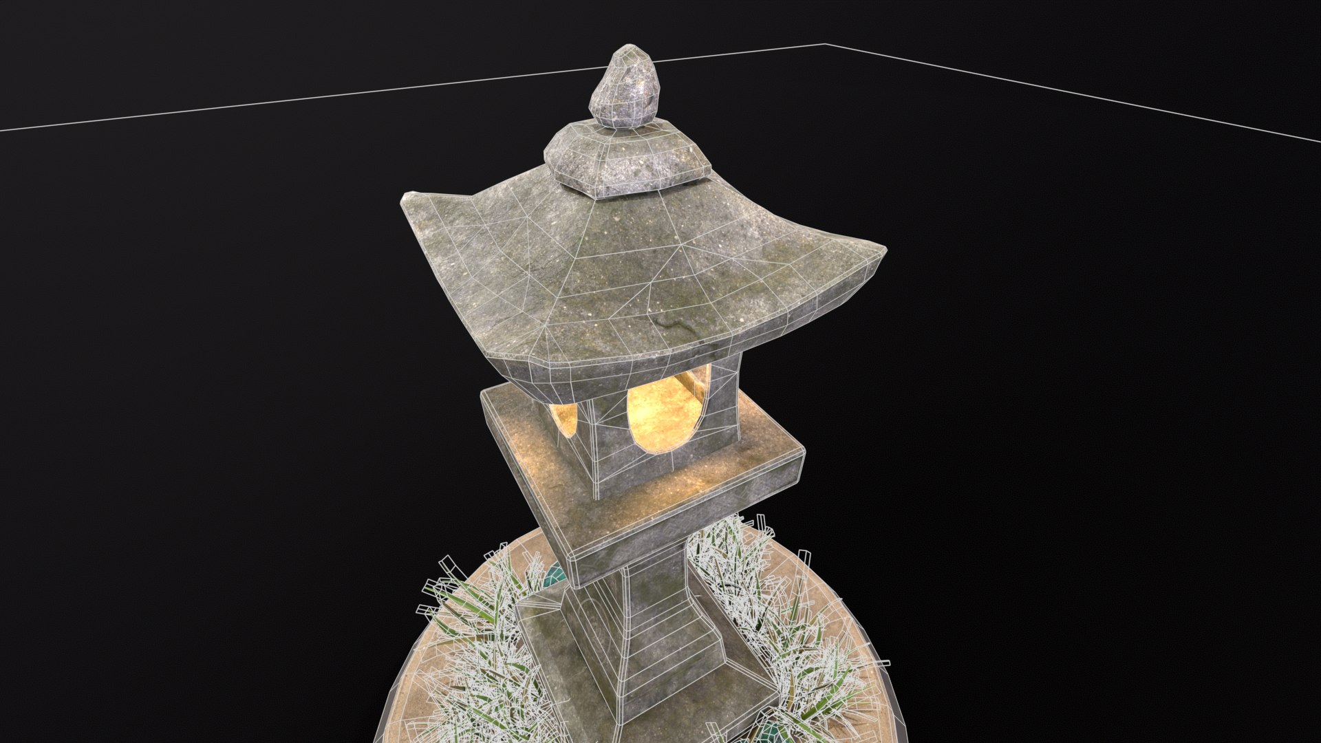 Japanese Lantern 3D Model - TurboSquid 2207269
