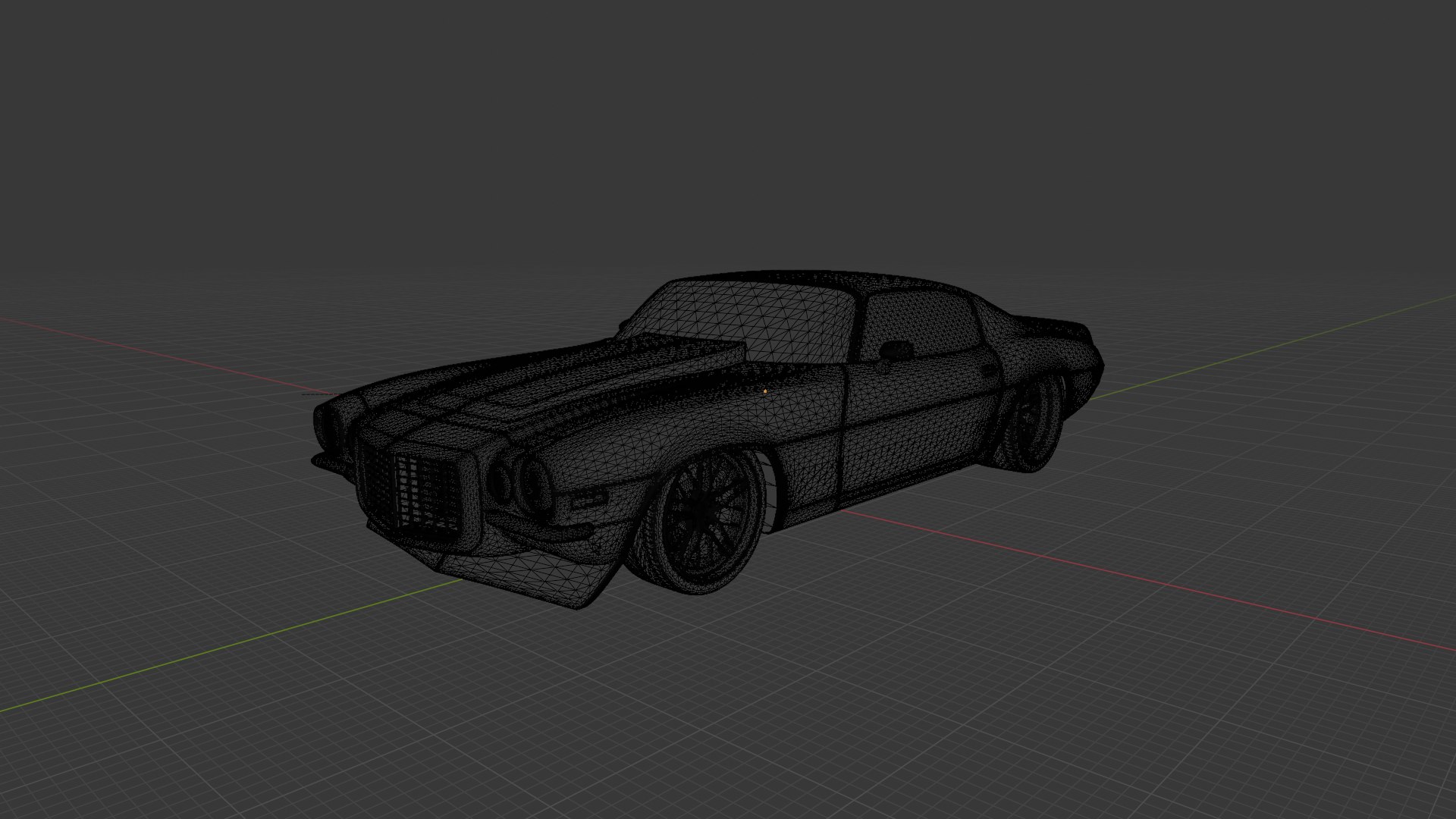 Chevrolet Camaro Pro Touring 1970 3D Model - TurboSquid 2296818