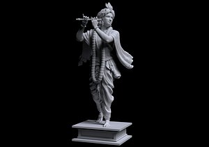 3D Lord Krishna Models - Browse & Download Formats - TurboSquid