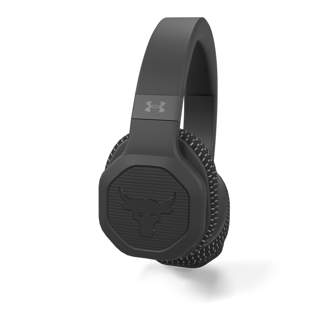 3D JBL UA Project Rock Over Ear Training Headphones - TurboSquid 1900162