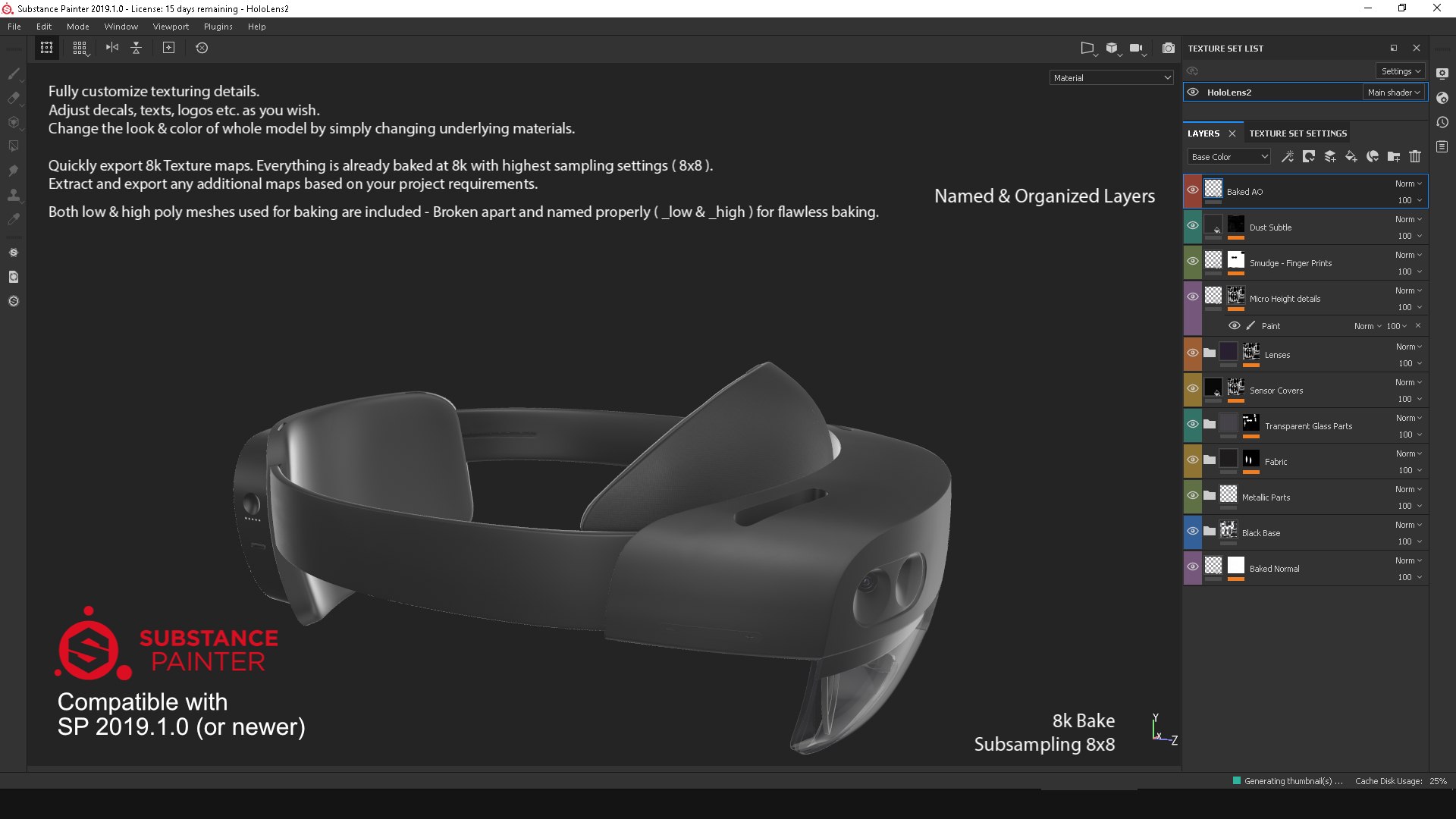 Microsoft hololens 2 - 3D model - TurboSquid 1407561