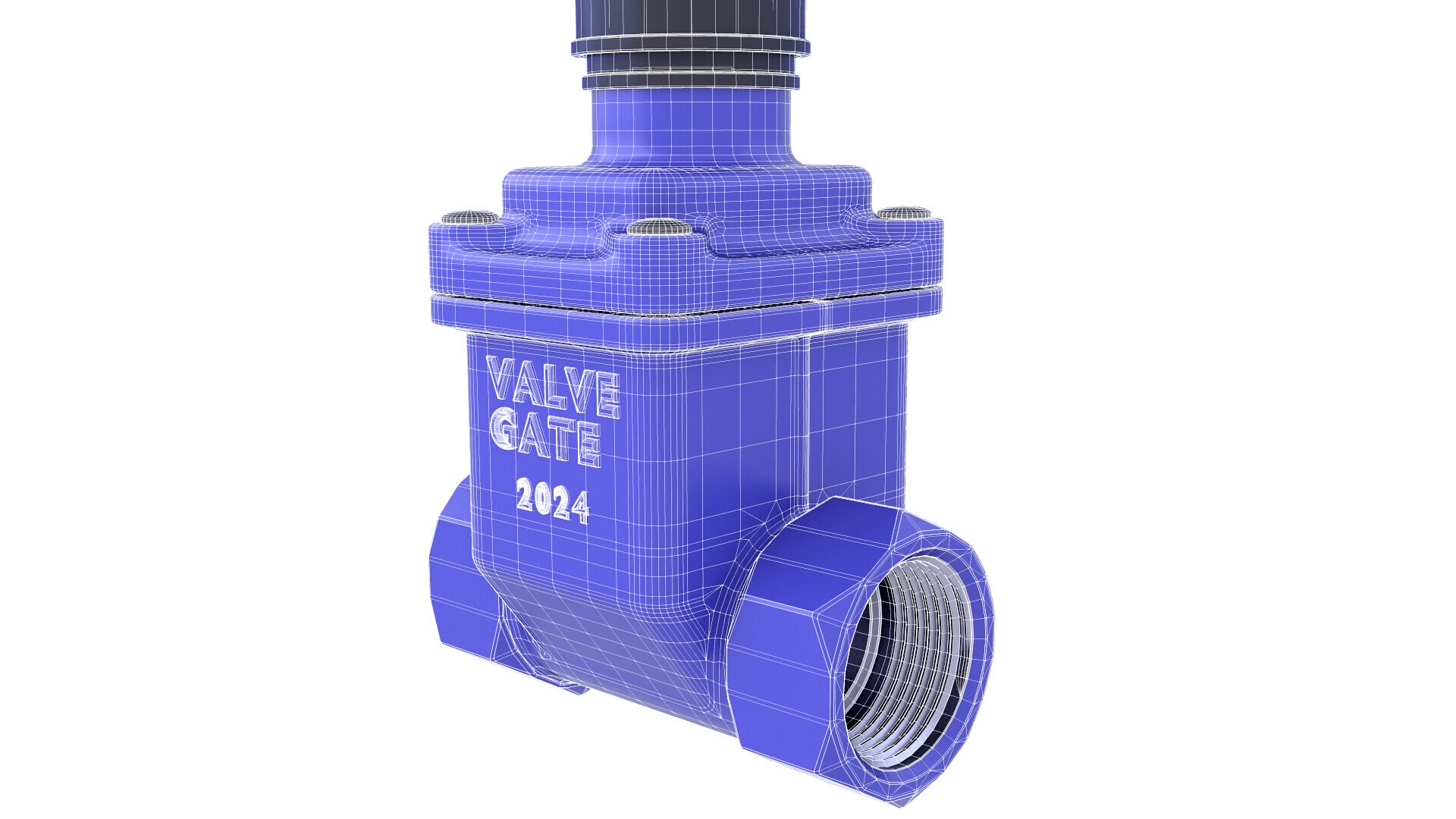 Telescopic Gate Valves SET V8 3D Model - TurboSquid 2404365