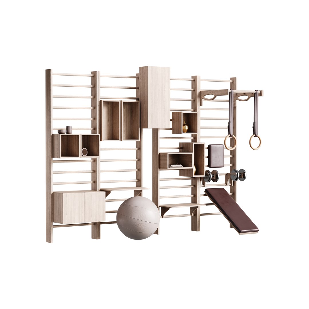 3D Gym Equipment 07 - TurboSquid 2299727