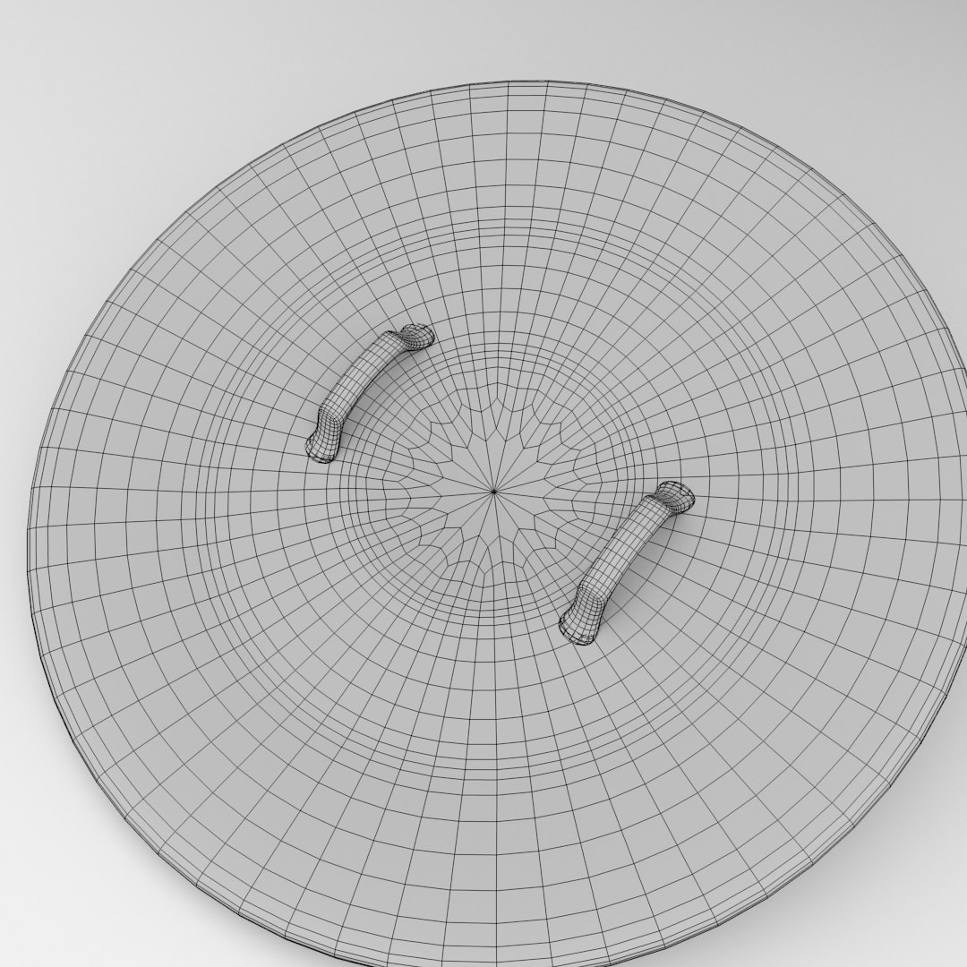 3ds medieval buckler shield