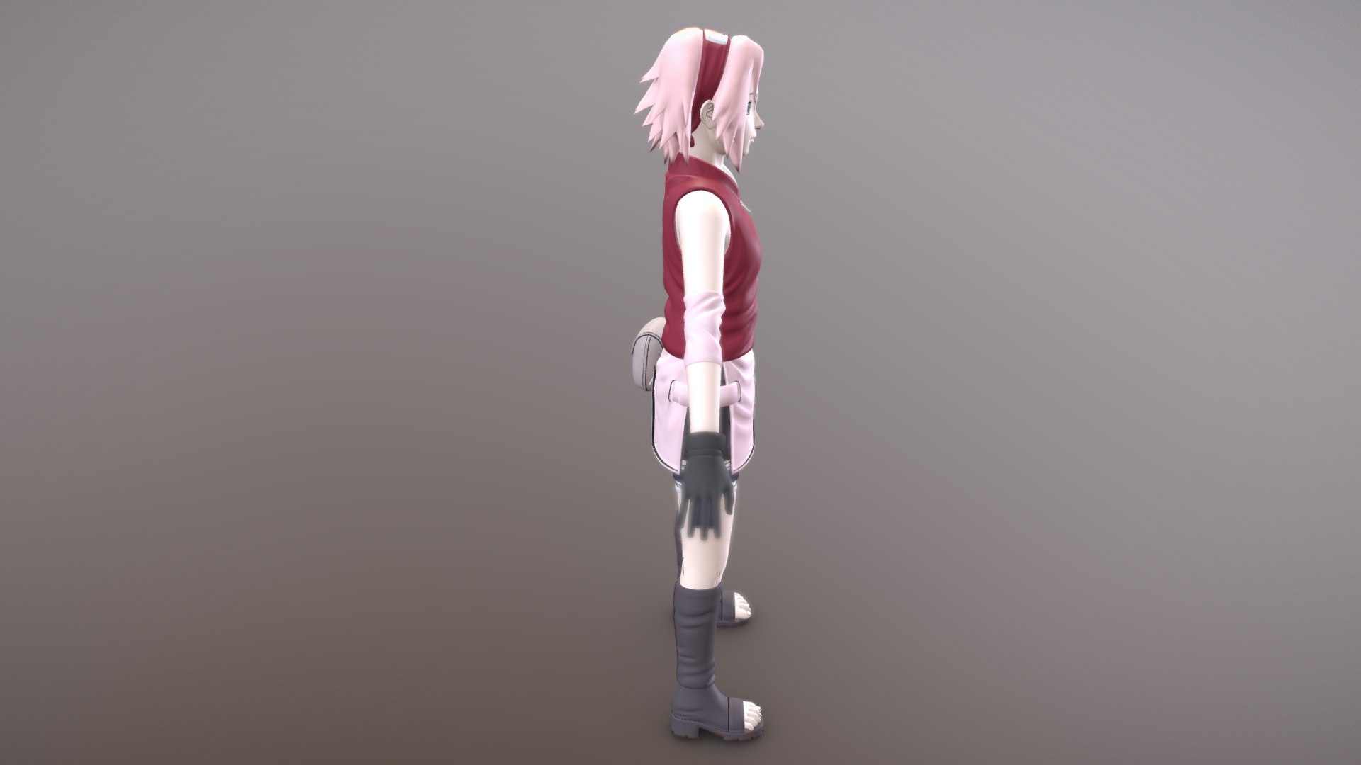 Sakura Haruno Uchiha - Naruto Character 3D Model - TurboSquid 2244898
