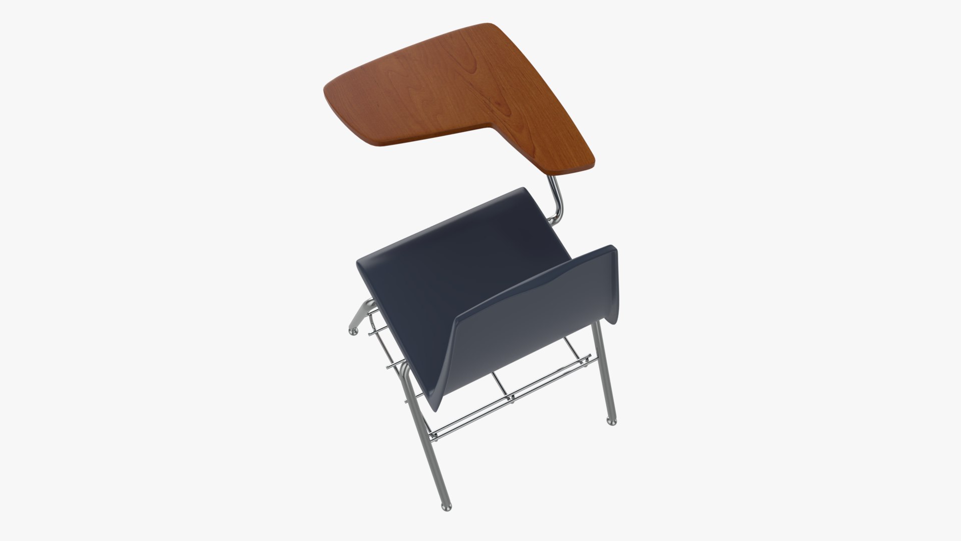 3D Model Student Chair School Desk - TurboSquid 1722049
