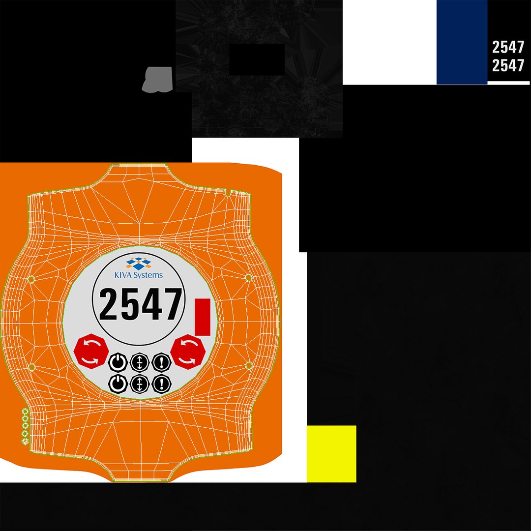 3D Amazon Kiva Warehouse Robot Model - TurboSquid 1553072