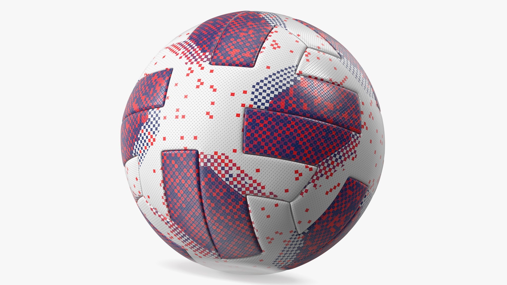 3D Digital Pixel Pattern Soccer Ball Model - TurboSquid 2054857
