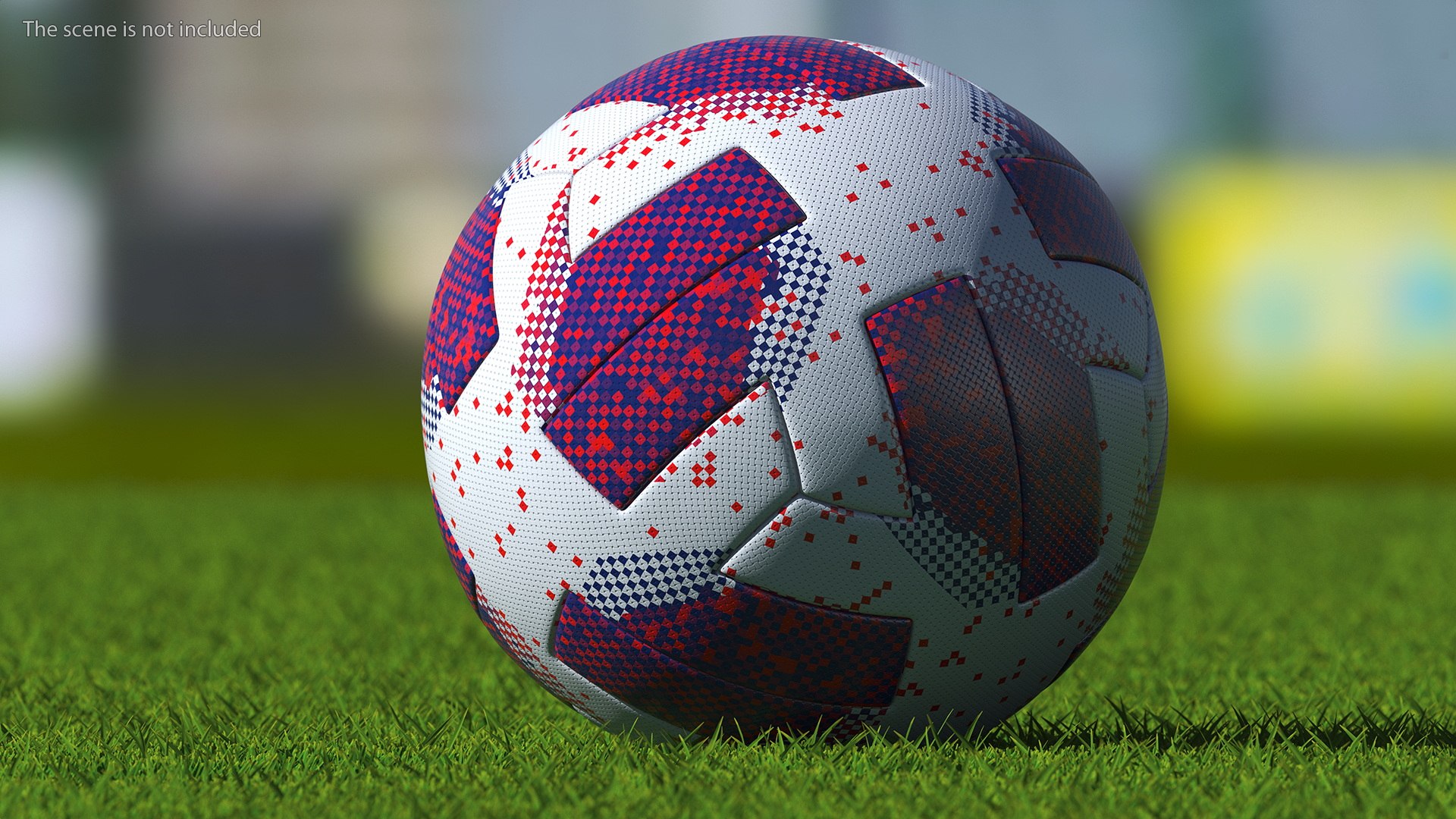 3D Digital Pixel Pattern Soccer Ball Model - TurboSquid 2054857
