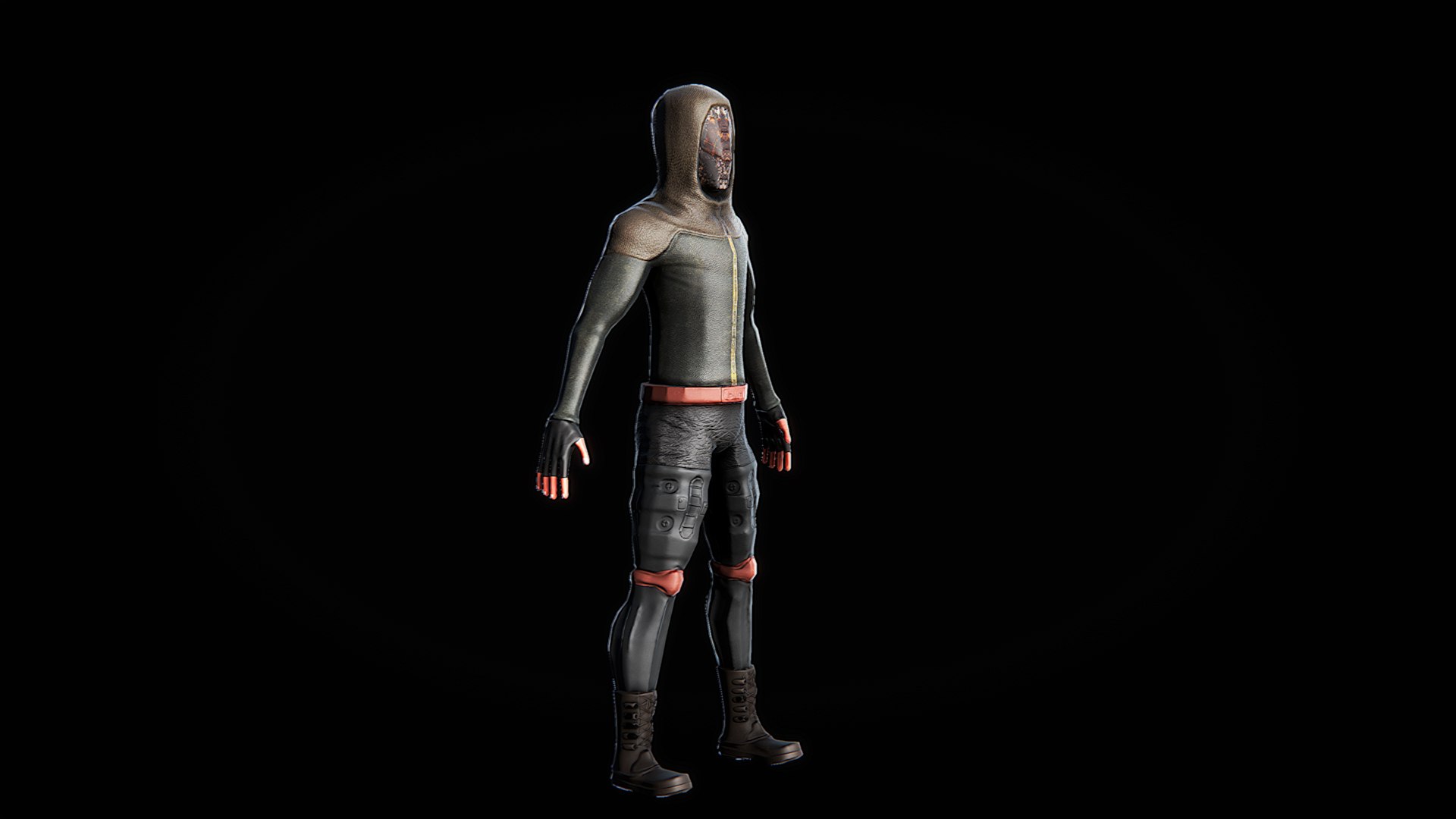 Fps Character 3d Model