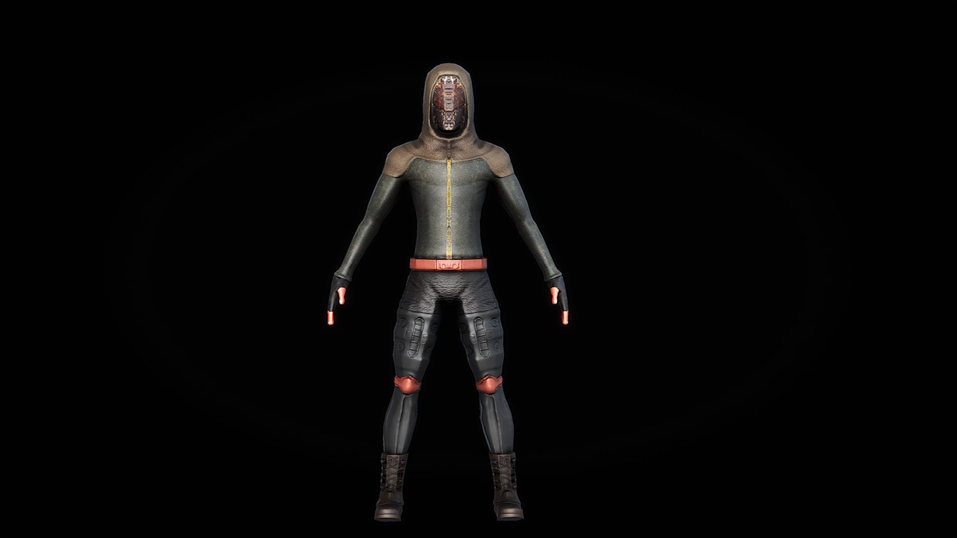 Fps Character 3d Model