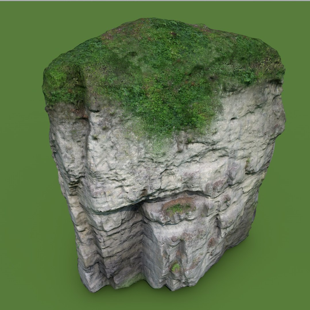 3d Model Of Rock 02 Scan