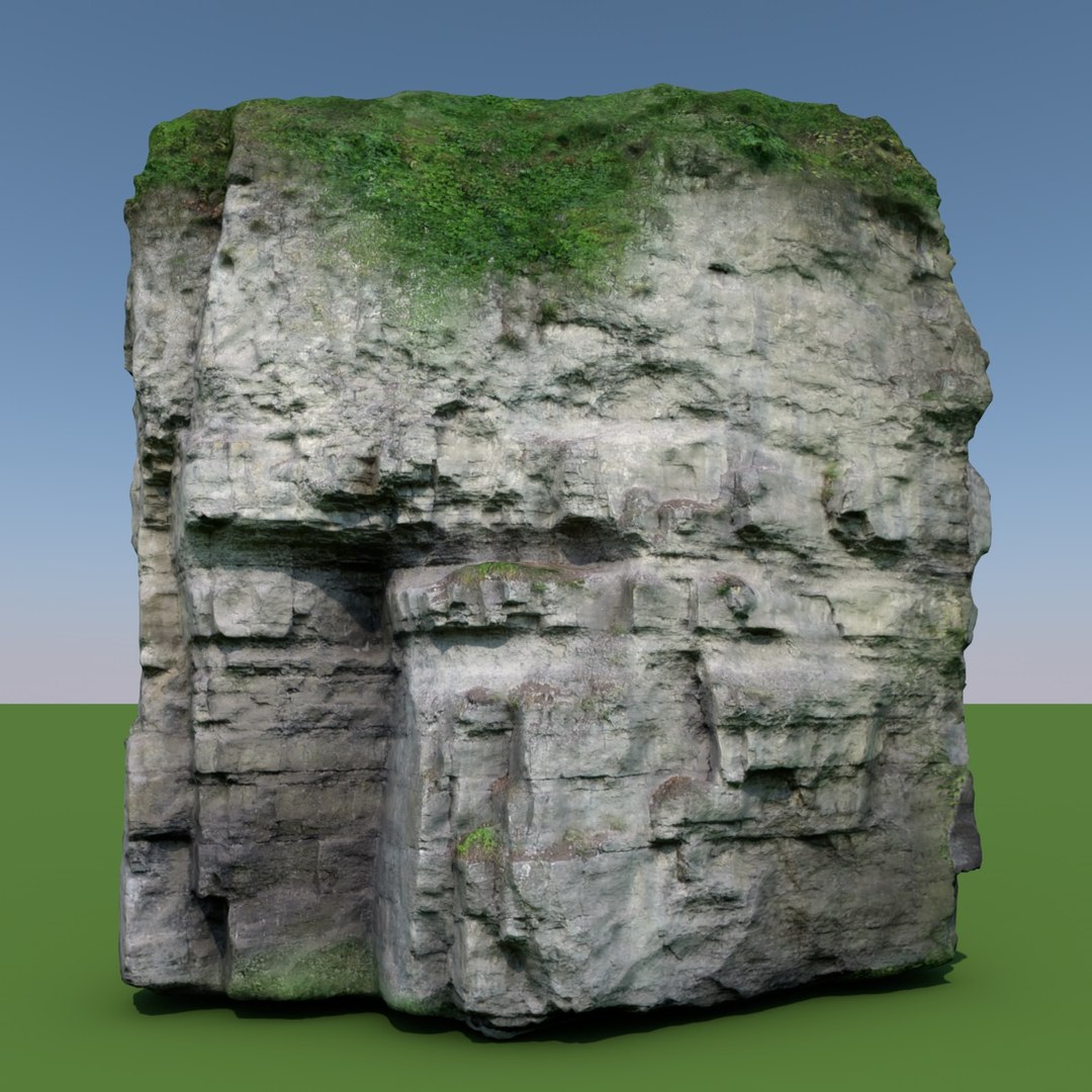3d Model Of Rock 02 Scan