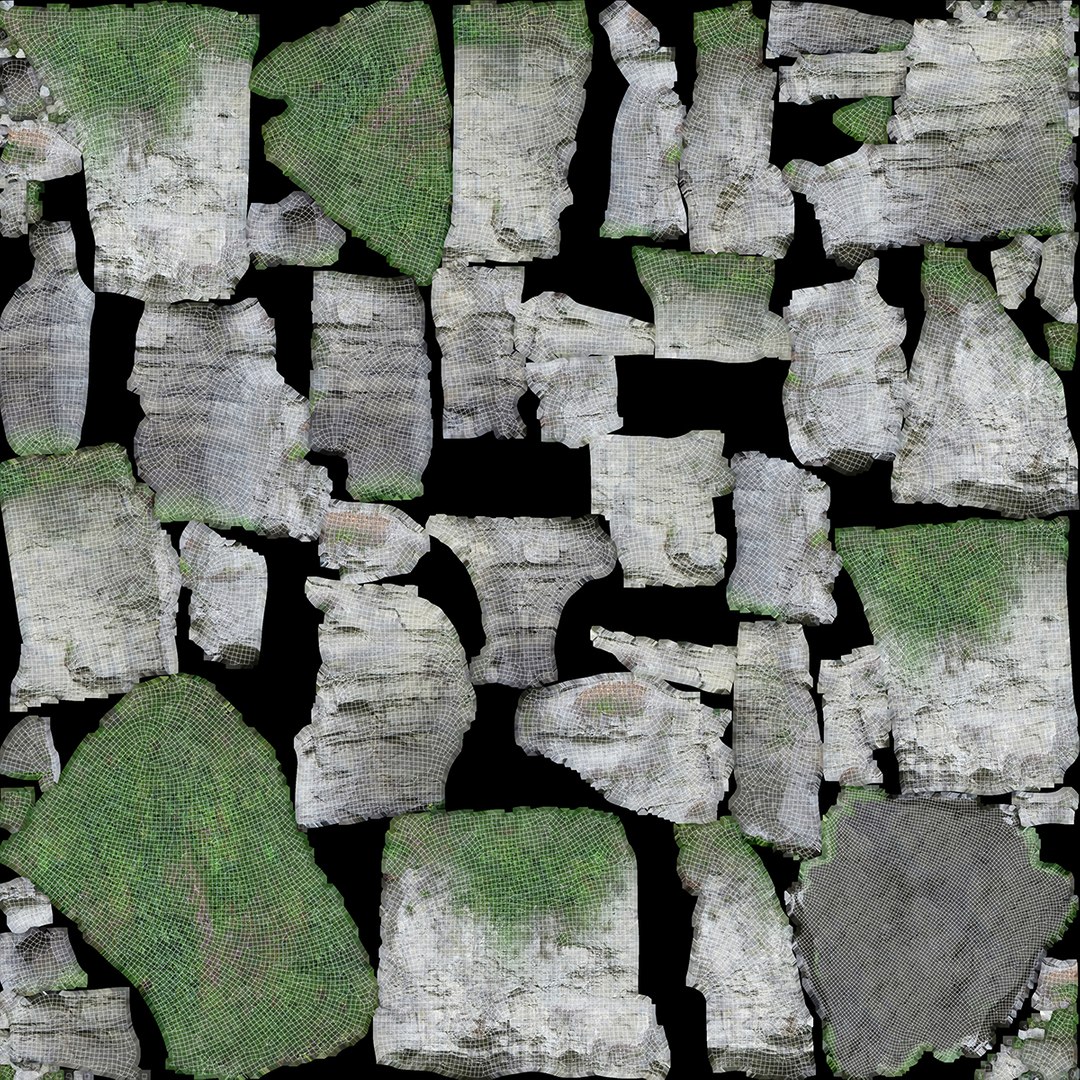 3d Model Of Rock 02 Scan