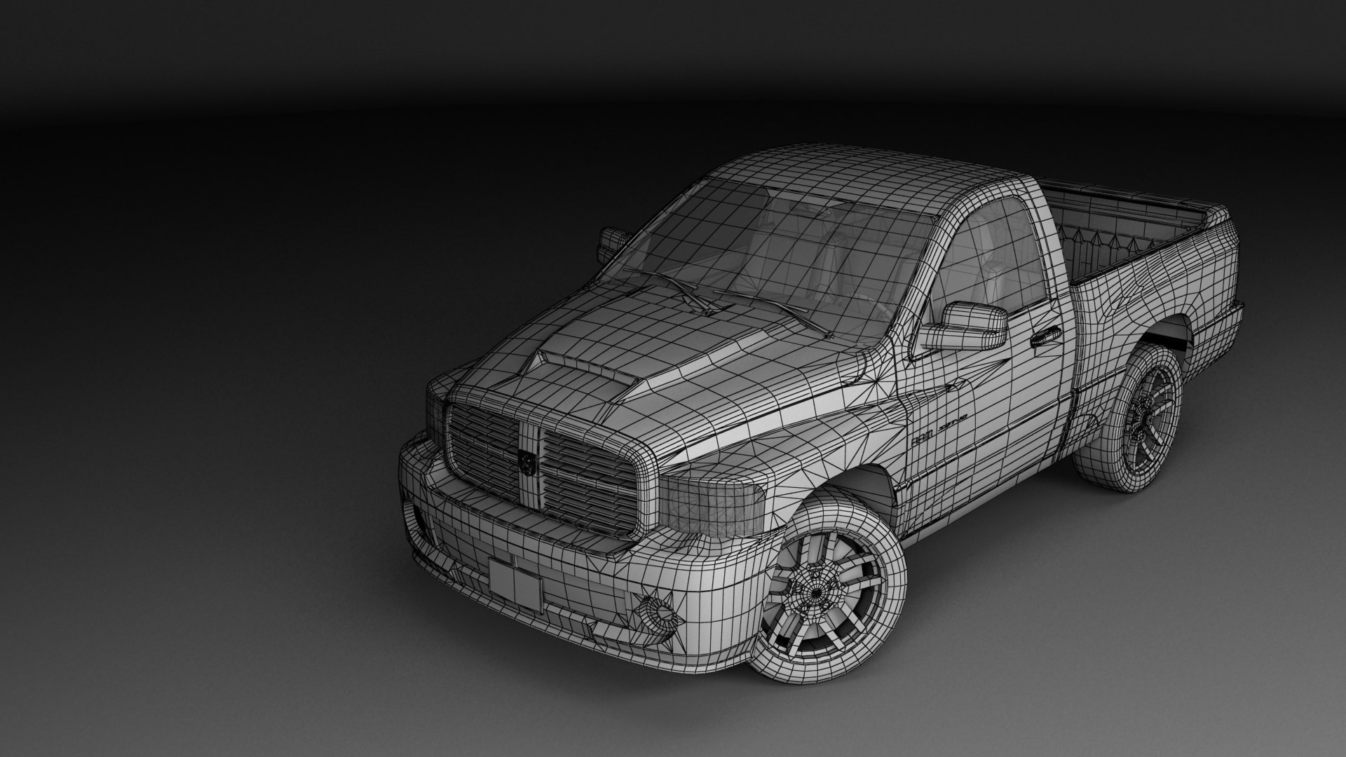 2002 Dodge Ram SRT10 3D Model - TurboSquid 1781077