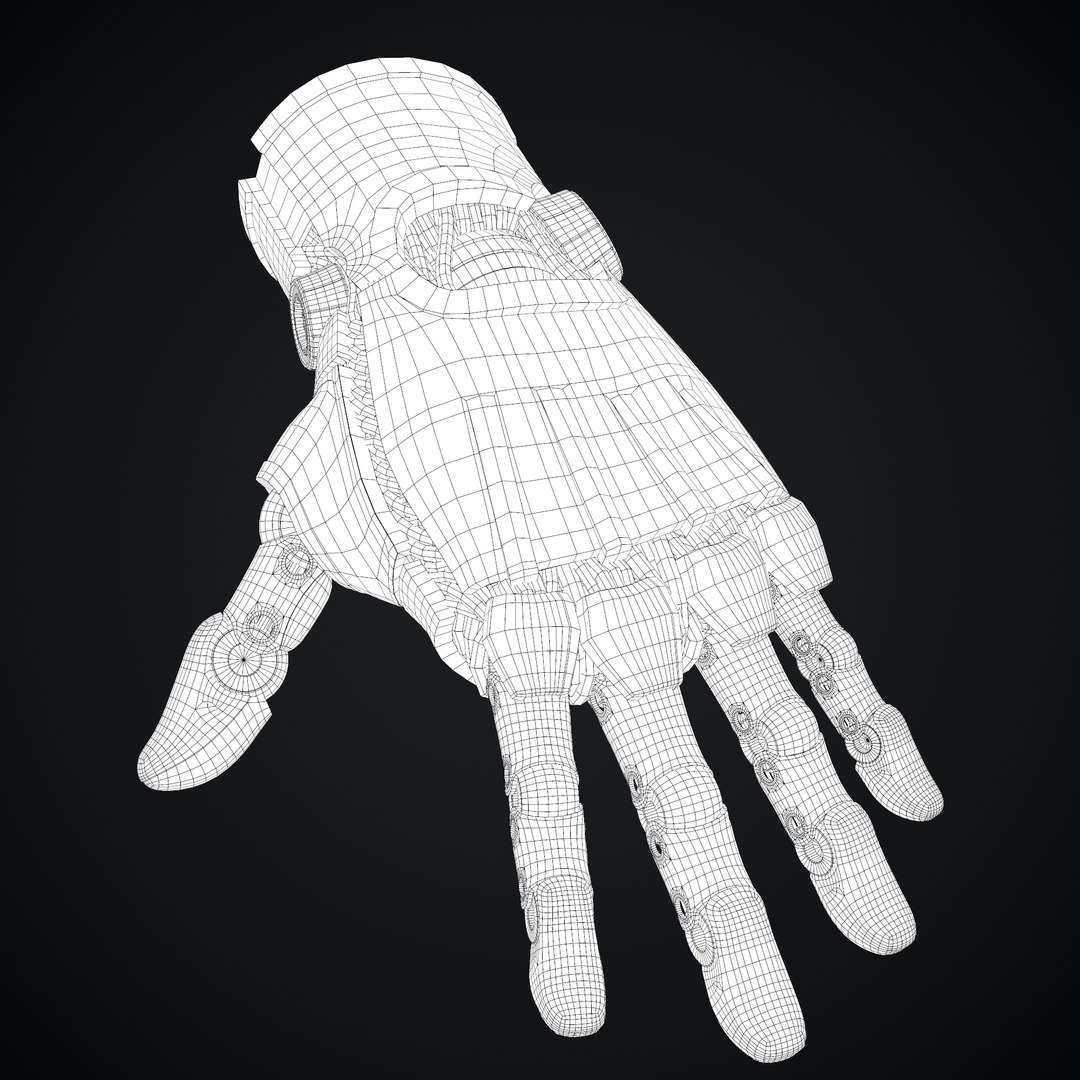 Sci-fi Robotic Hand 3D Model - TurboSquid 2021928
