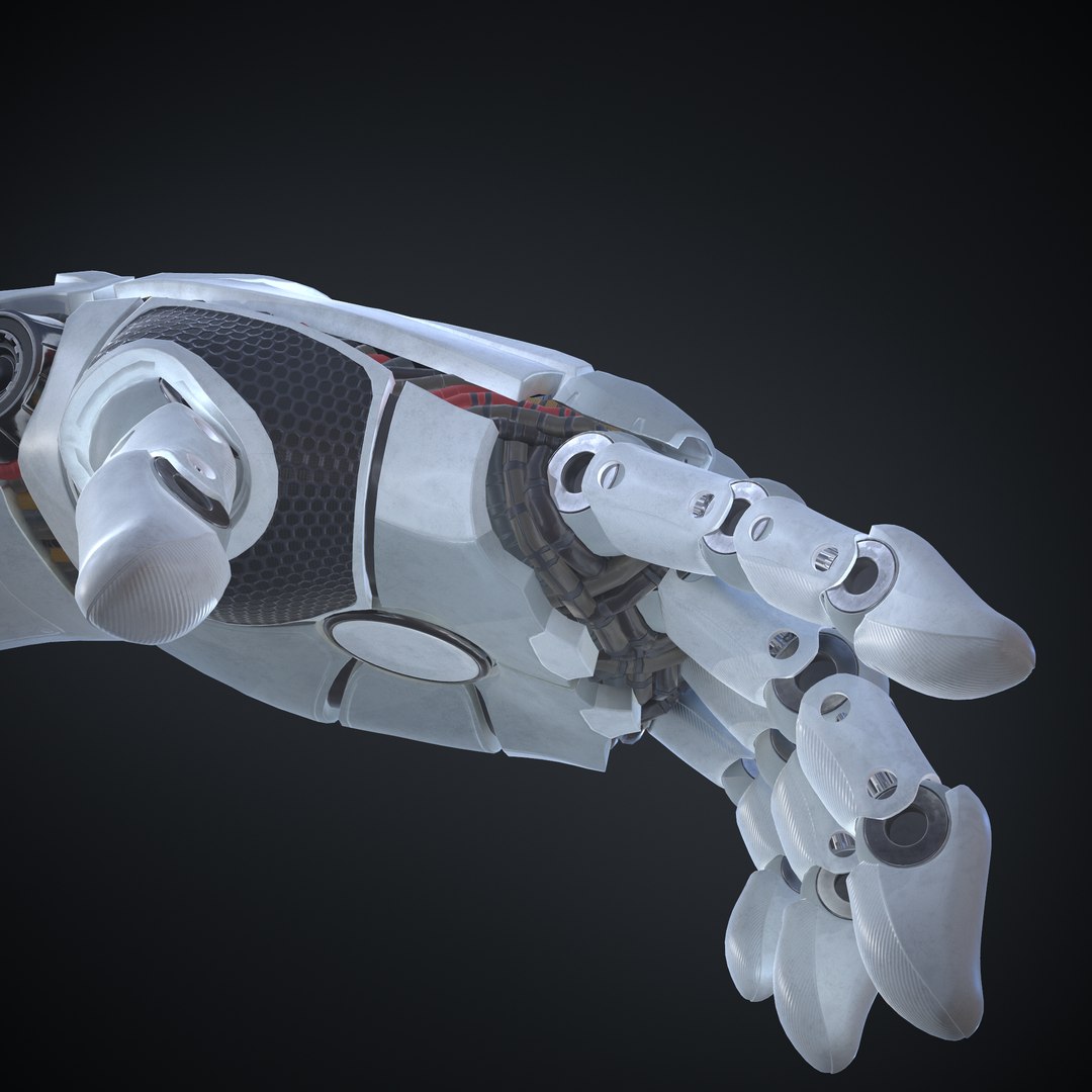 Sci-fi Robotic Hand 3D Model - TurboSquid 2021928