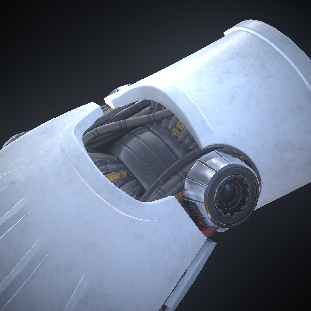 Sci-fi Robotic Hand 3D Model - TurboSquid 2021928