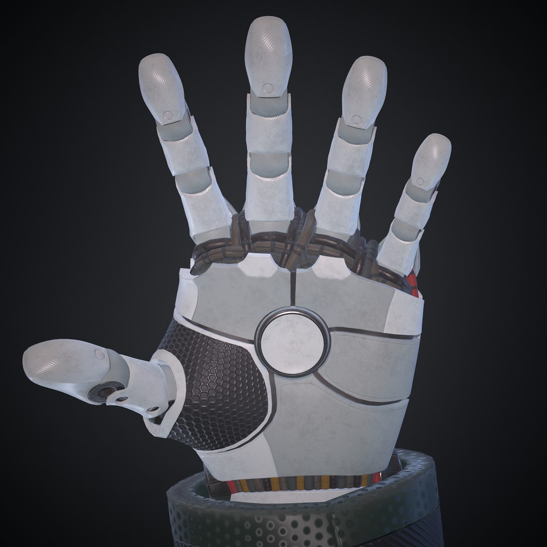Sci-fi Robotic Hand 3D Model - TurboSquid 2021928