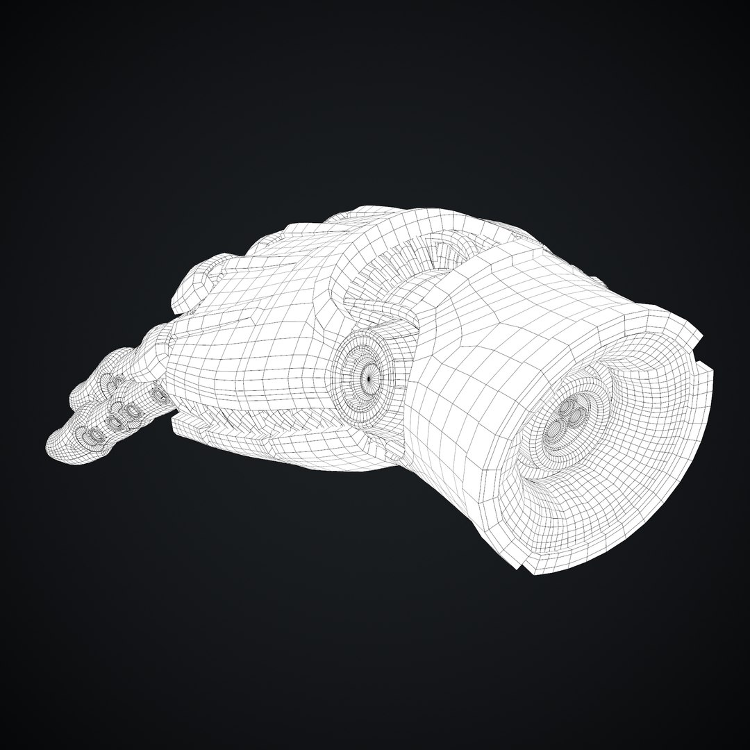 Sci-fi Robotic Hand 3D Model - TurboSquid 2021928
