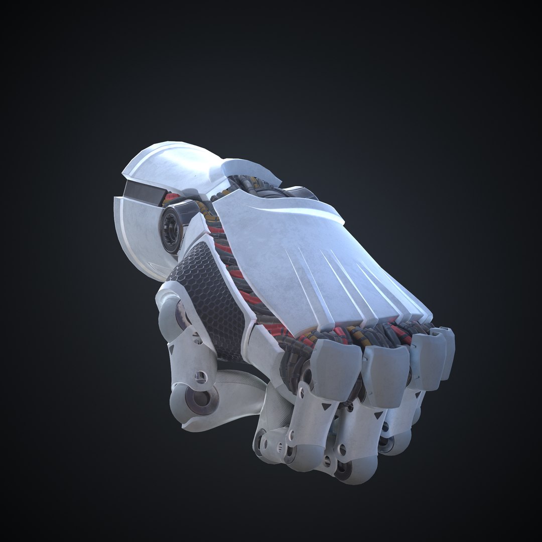 Sci-fi Robotic Hand 3D Model - TurboSquid 2021928