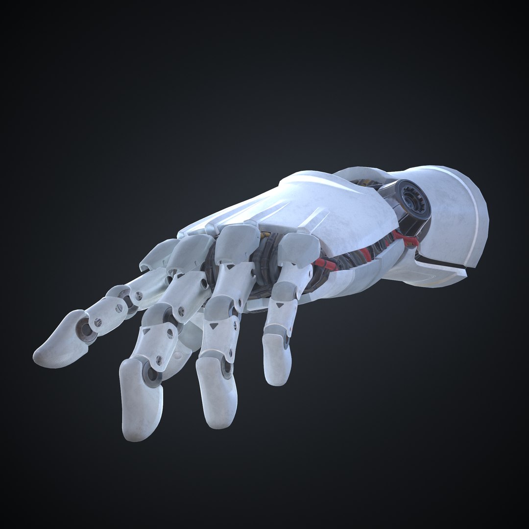 Sci-fi Robotic Hand 3D Model - TurboSquid 2021928