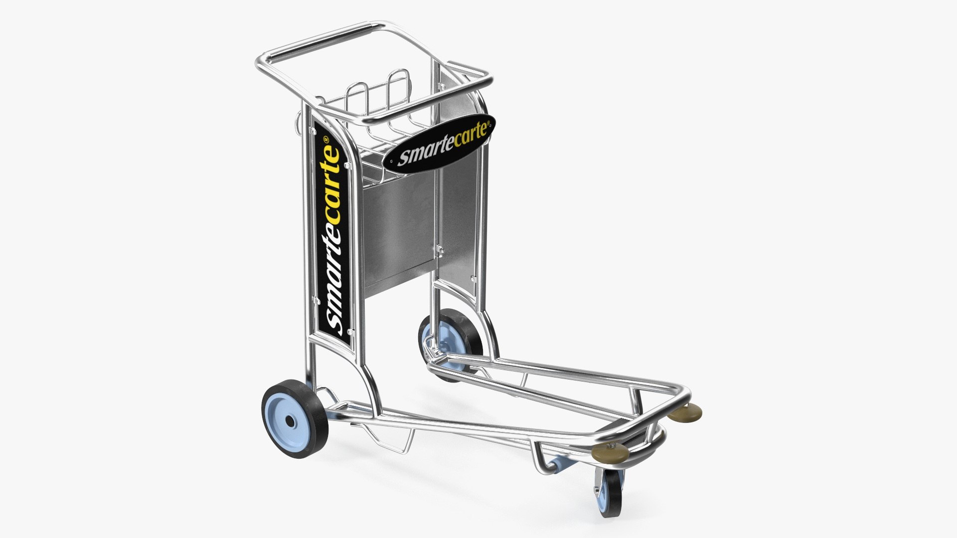 Smartecarte Airport Luggage Cart 3D model - TurboSquid 2111018