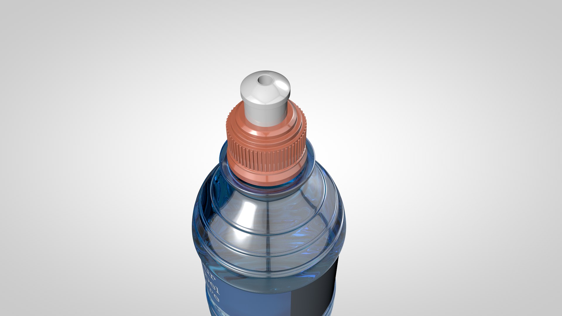 water bottle c4d
