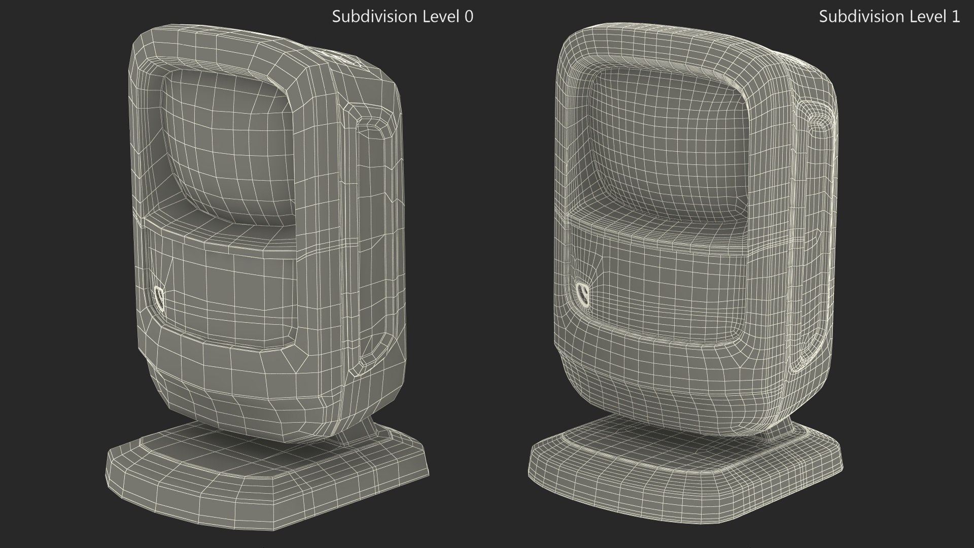 3D Zebra Hands Free Barcode Scanner Model - TurboSquid 2055311