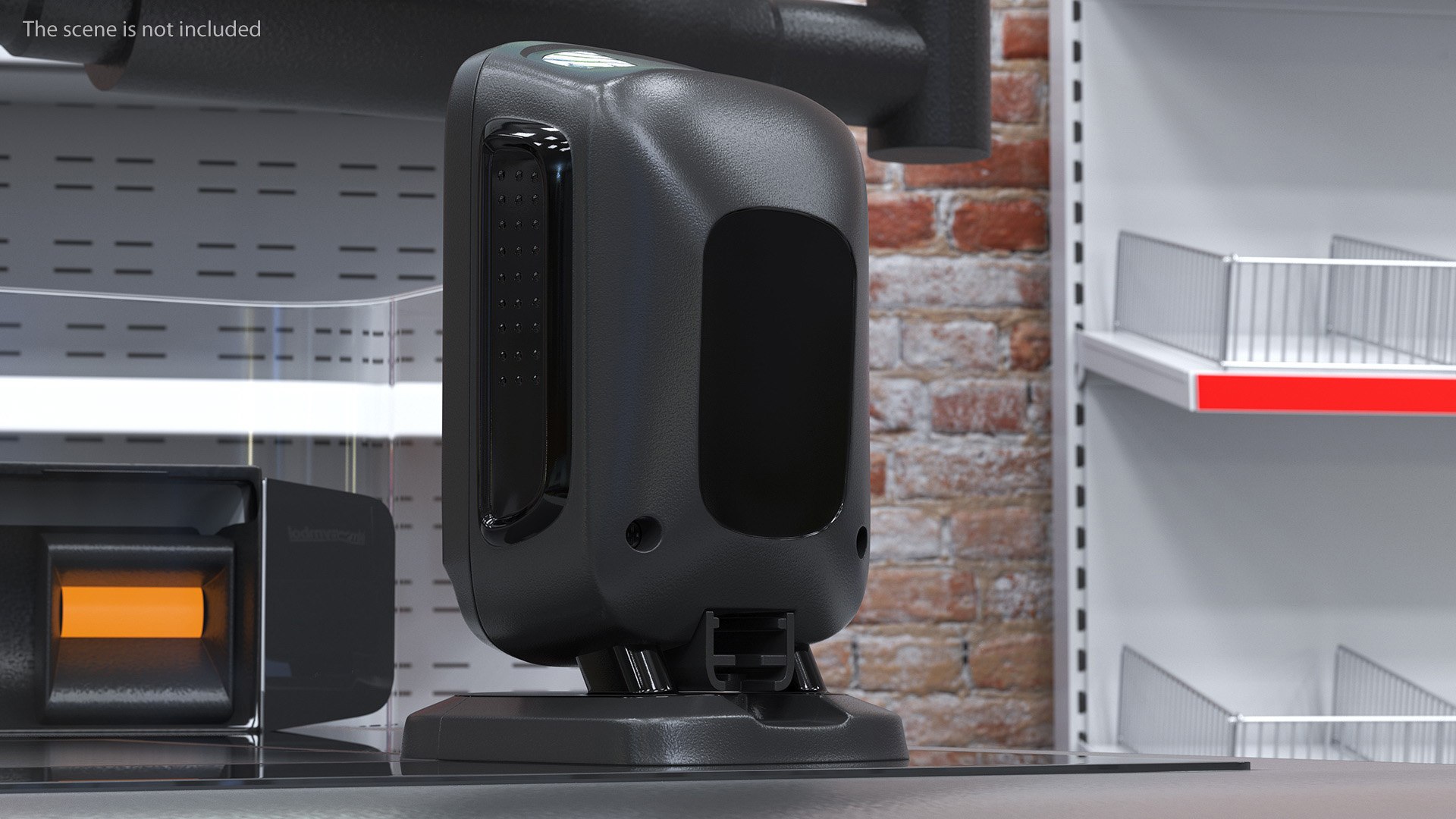 3D Zebra Hands Free Barcode Scanner Model - TurboSquid 2055311