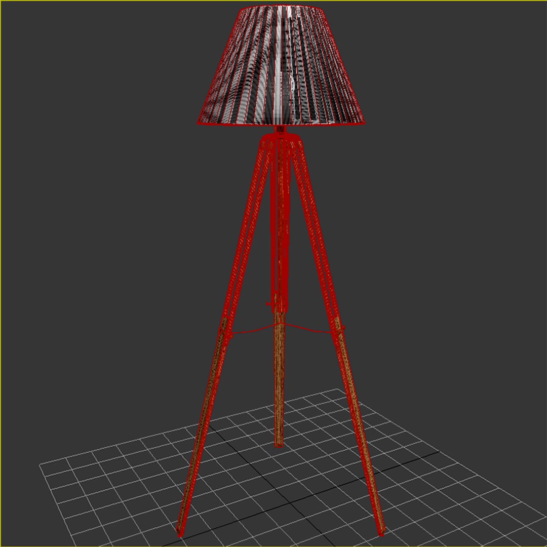 3d model lamp light