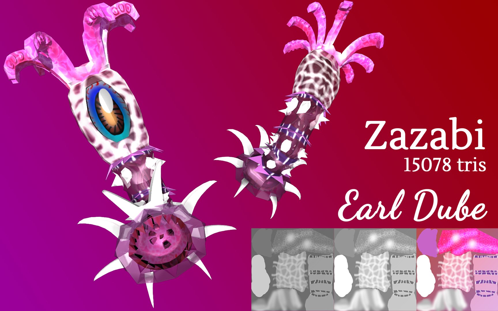 3D model zazabi metroid fusion - TurboSquid 1234547