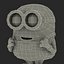 3d Model Short Eyed Minion Rigged