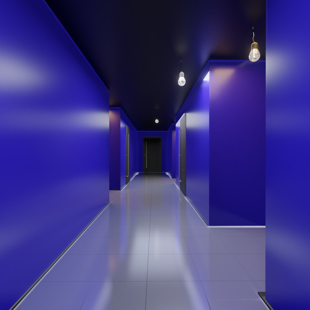 3D Model Hallway - TurboSquid 1847267