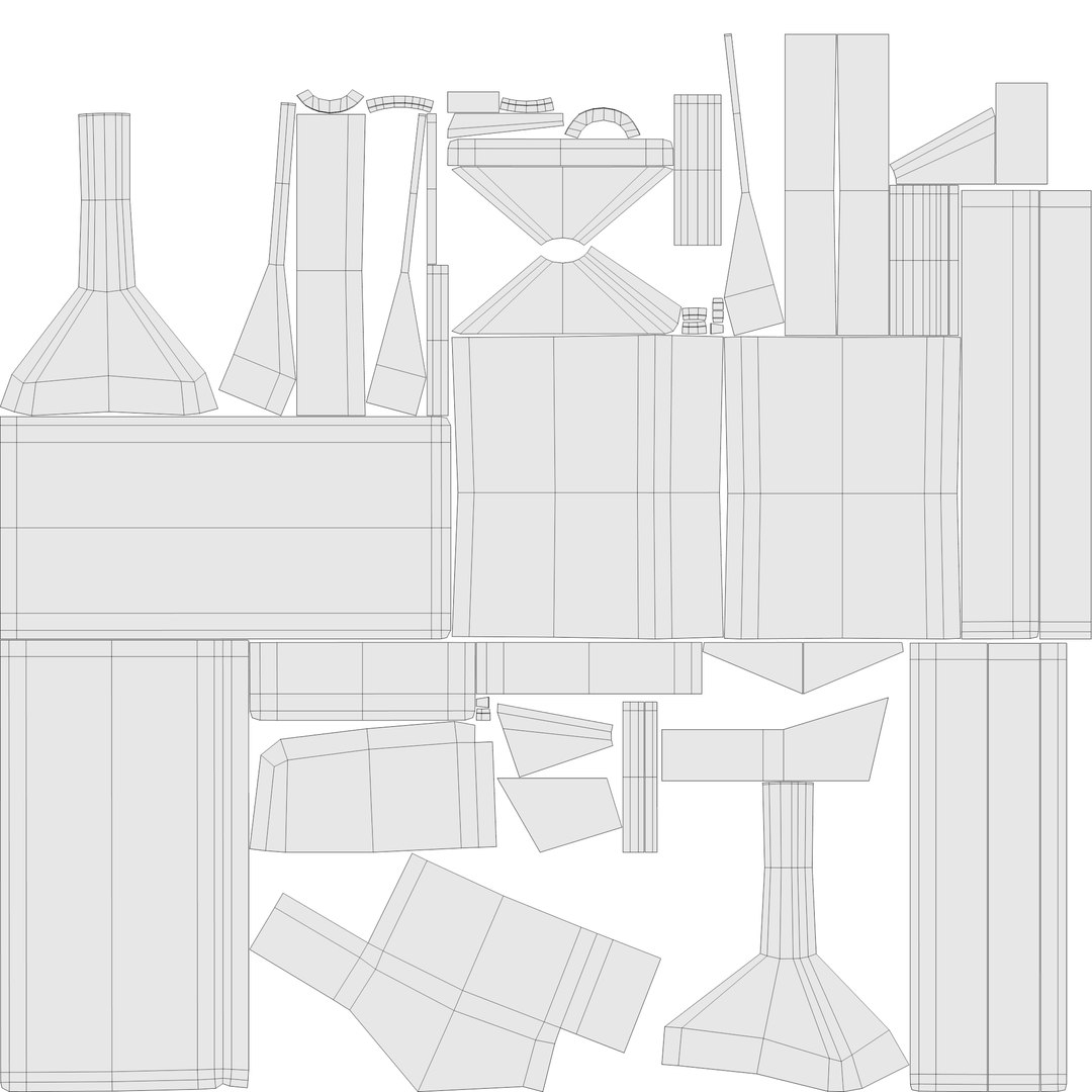 Big bottle rough glass 3D model - TurboSquid 1305748