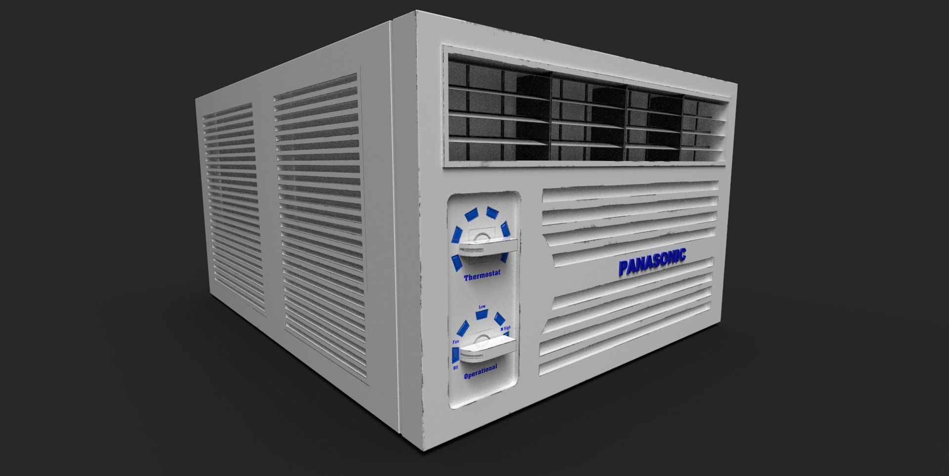 3D Aircon Window Type N1 Model - TurboSquid 2294850