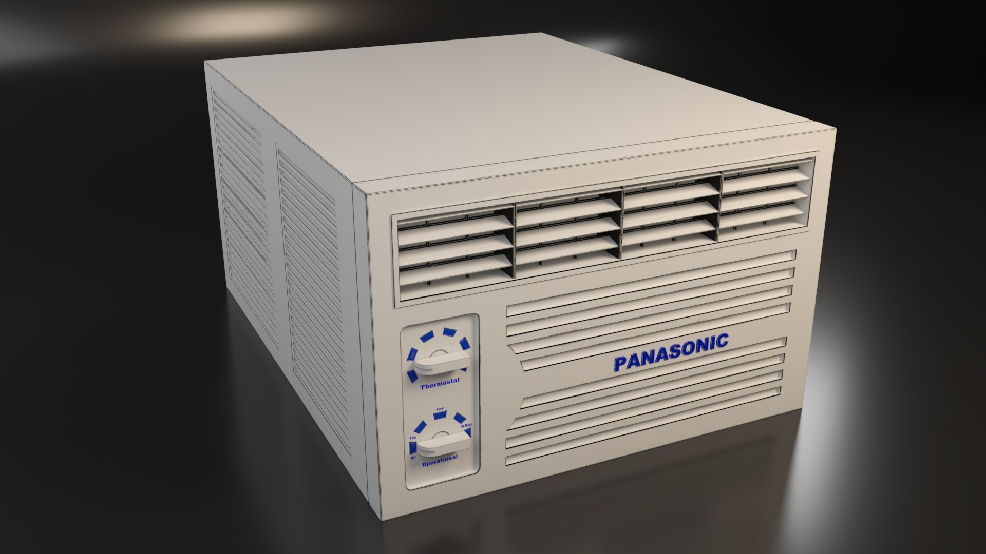 3D Aircon Window Type N1 Model - TurboSquid 2294850