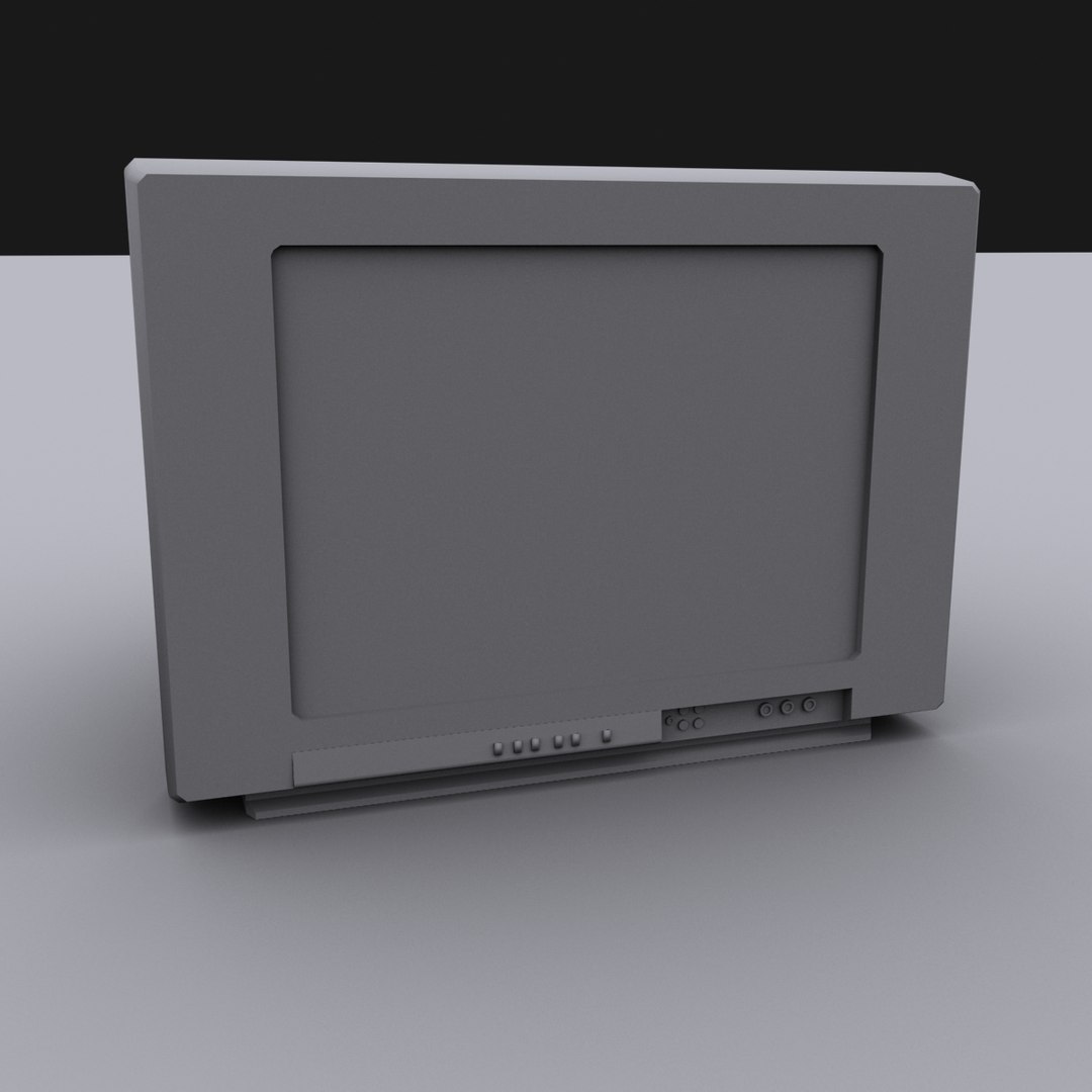 3d Model Of Tv