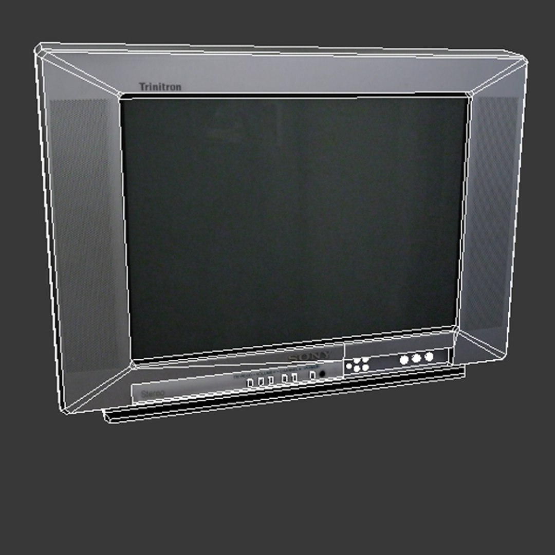 3d Model Of Tv