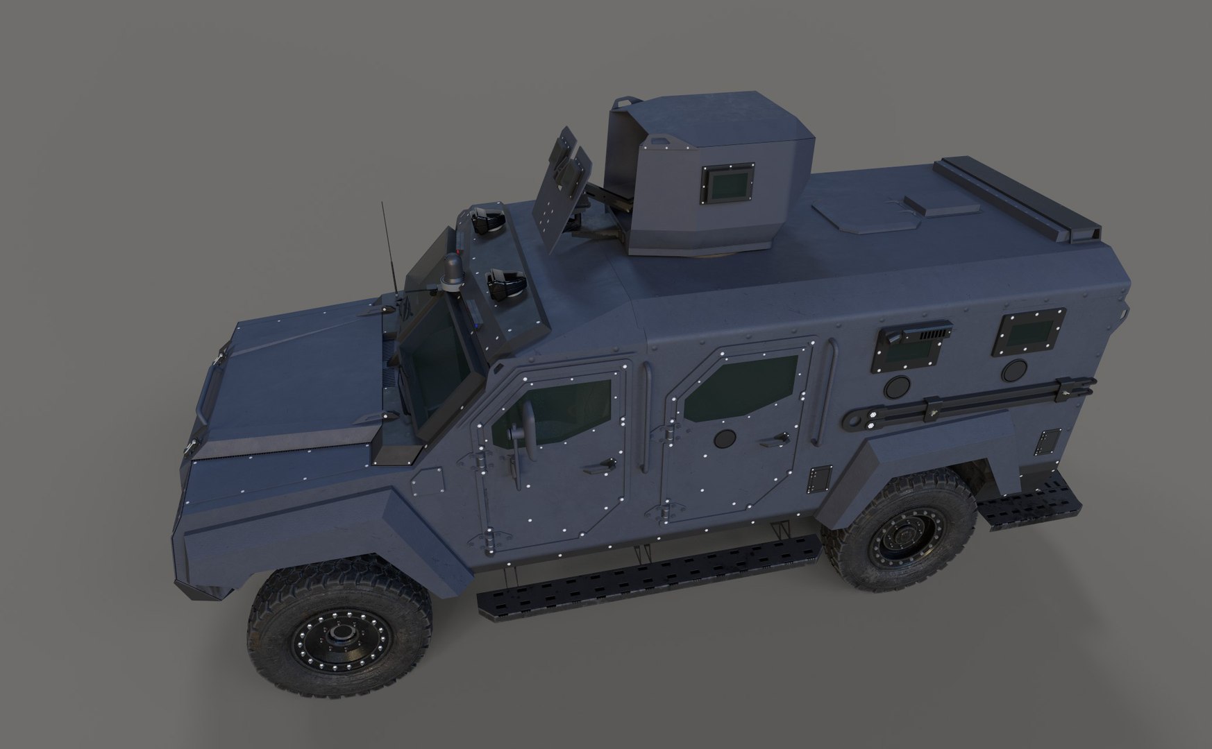 3D Roshel Senator APC Model - TurboSquid 2361025