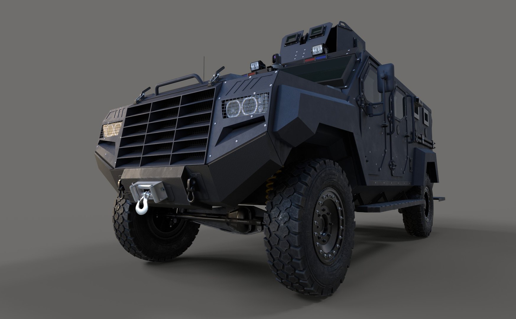 3D Roshel Senator APC Model - TurboSquid 2361025