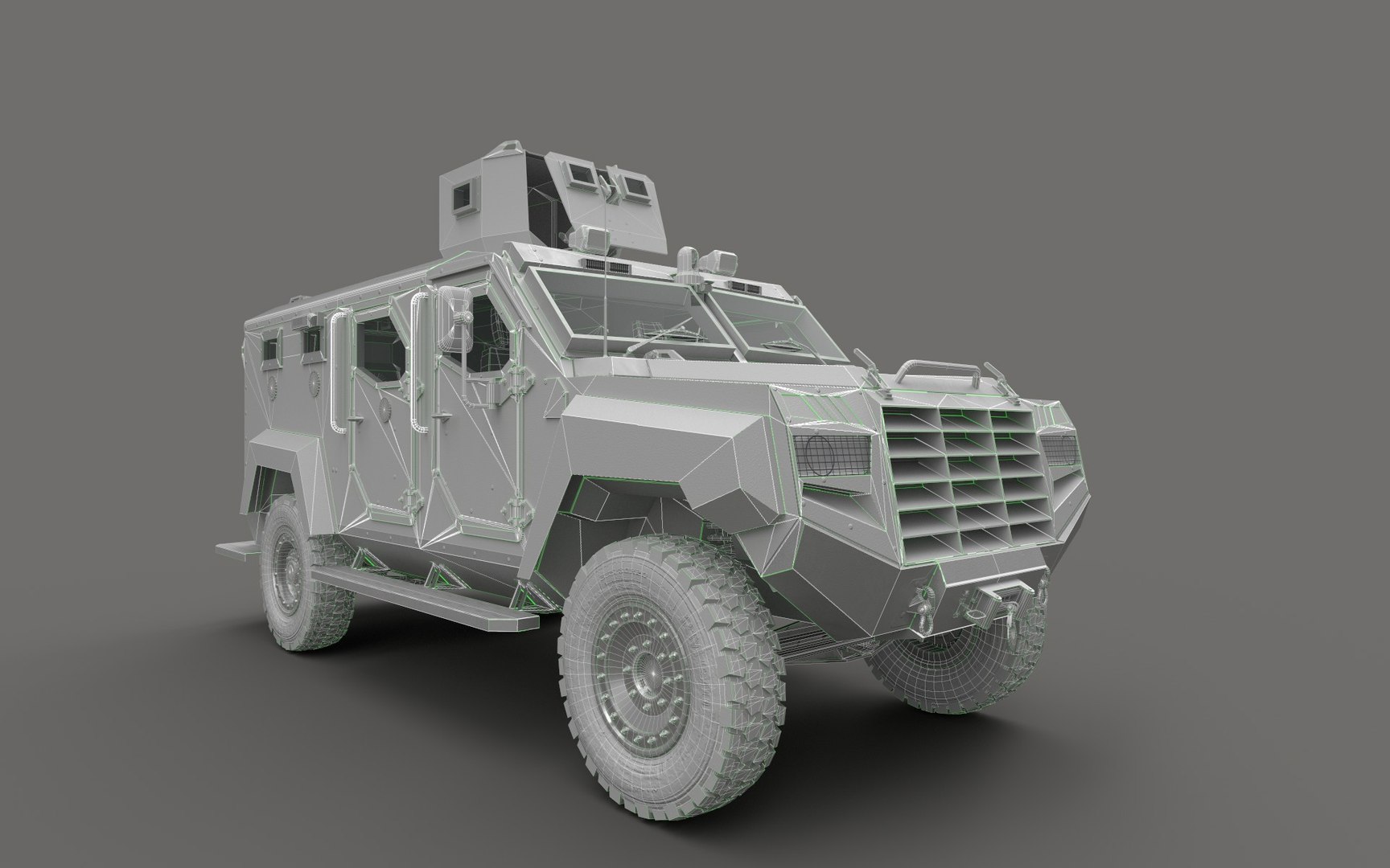 3D Roshel Senator APC Model - TurboSquid 2361025